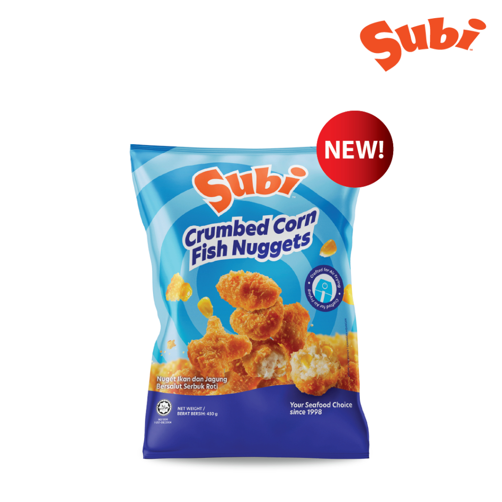 SUBI Crumbed Corn Fish Nuggets (450g) | Shopee Malaysia