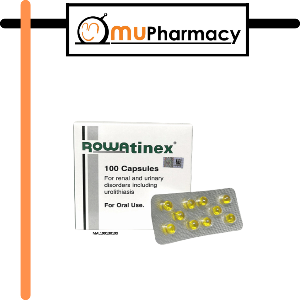 Rowatinex Capsules Box of 100s | For Renal and Urinary Disorder ...