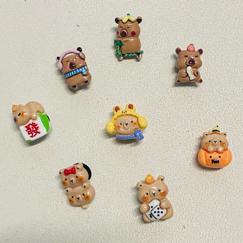 CROCS JIBBITZ CAPYBARA DESIGN / BUTTON CROCS/SHOE ACCESSORIES | Shopee ...