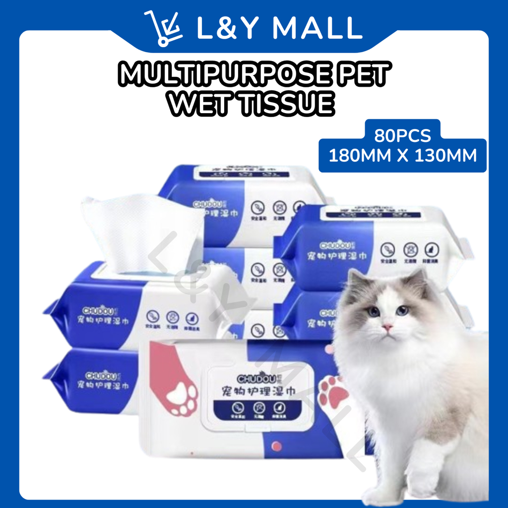 Multipurpose Pet Wet Tissue Premium Soft and Anti Bacterial Tisu Basah ...
