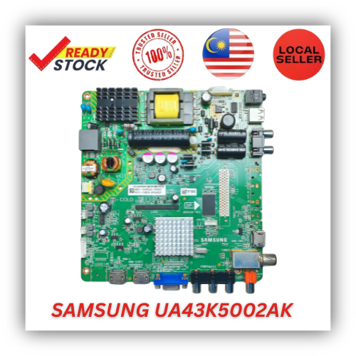 Samsung UA43K5002AK Aio Board Powerboard Mainboard Power Supply Board Original Ready Stock ...