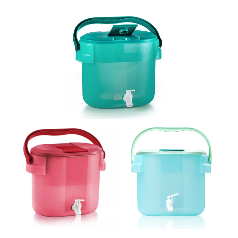 [READY STOCK] ‼️SALE‼️ Tupperware Outdoor Cooler (1pc) 8.7L (Red/Green ...