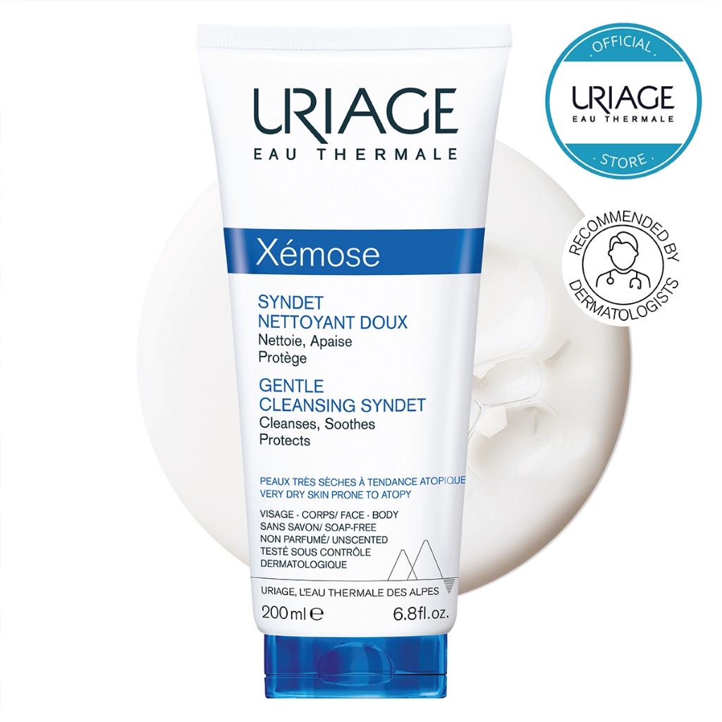 Uriage Xemose Gentle Cleansing Syndet 200ml (exp: Dec 2025) | Shopee ...