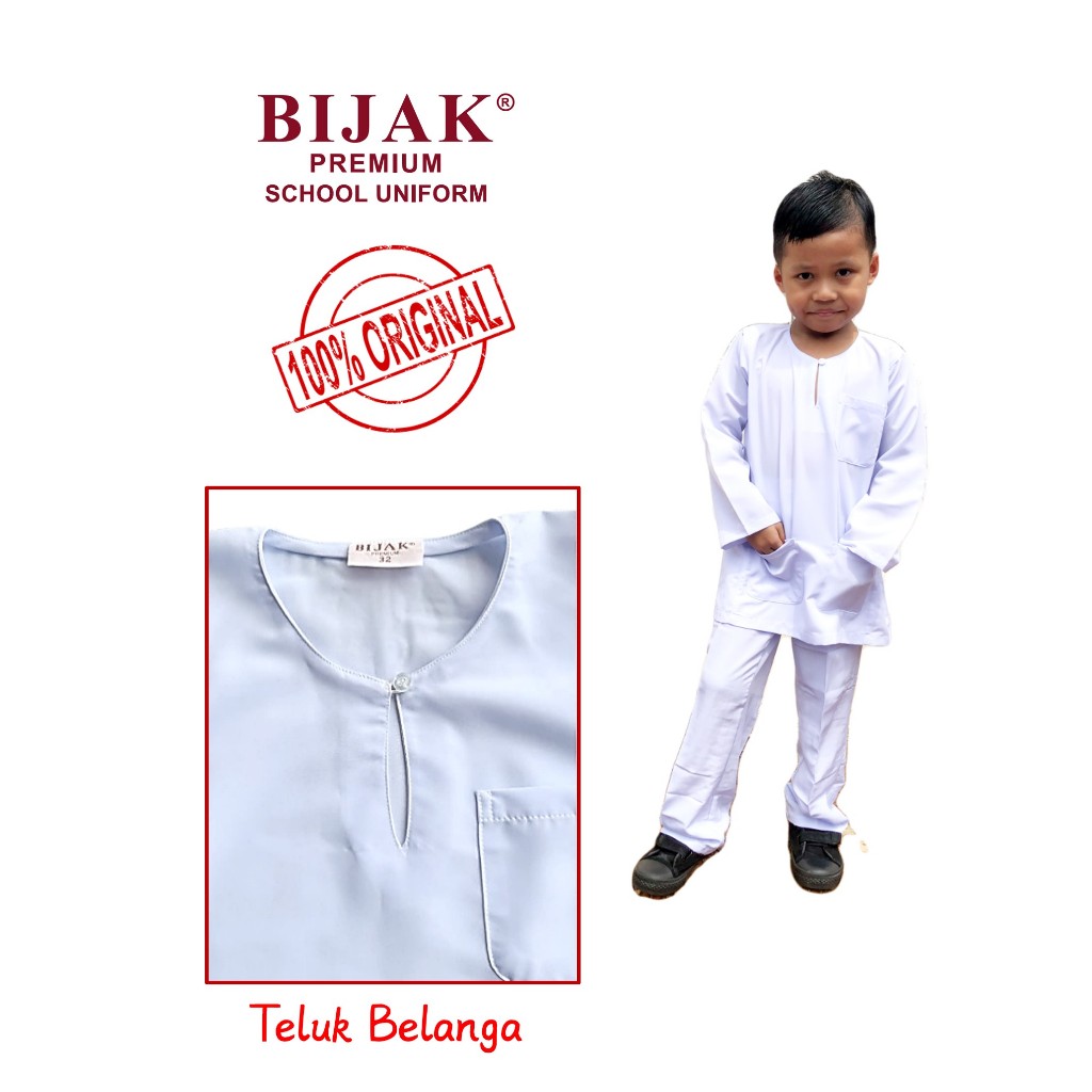 [READY STOCK] [MADE IN MALAYSIA] BIJAK® BAJU SEKOLAH AGAMA TELUK ...