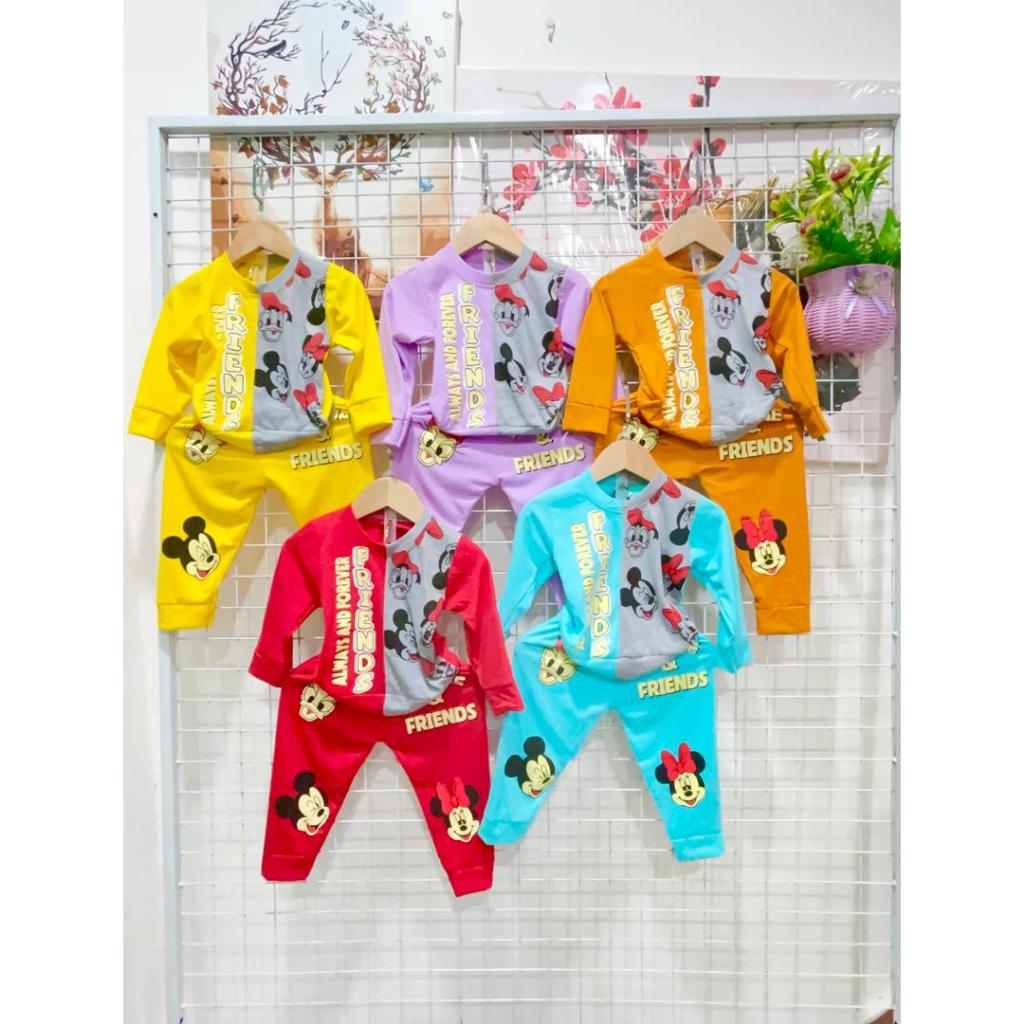 7-18KG 6M-5YEAR OLD Kids Pyjamas Set Children Sleepwear Baju Tidur ...