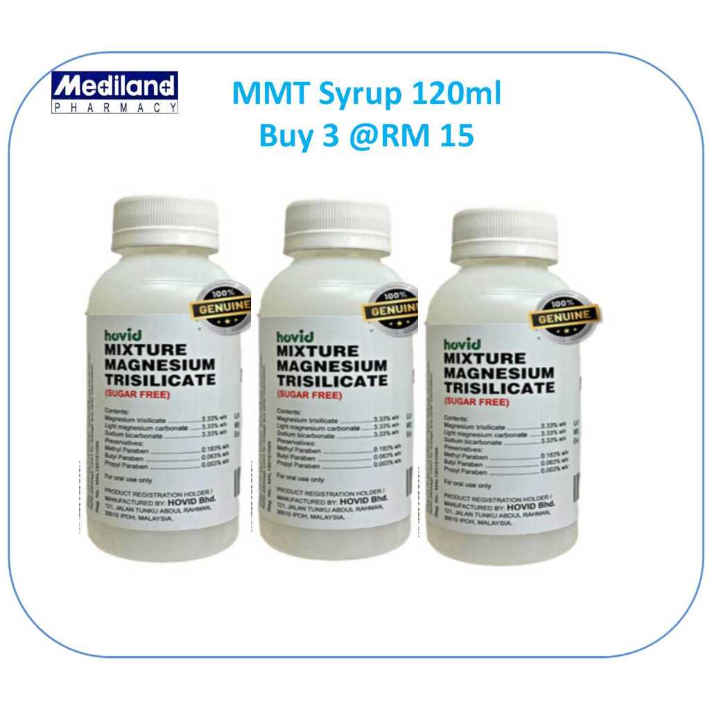 Hovid MMT Syrup 120ml | Shopee Malaysia