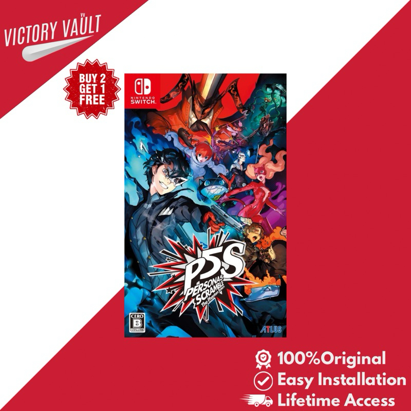 Persona 5 Scramble The Phantom Strikersns女神异闻录5 P5S 乱战 魅影攻手(Nintendo Switch) Digital Download ...