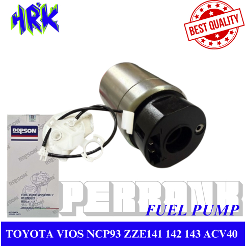 TOYOTA VIOS NCP93 ZZE141 142 143 ACV40 FUEL PUMP (DOPSON) 195130-0670 ...