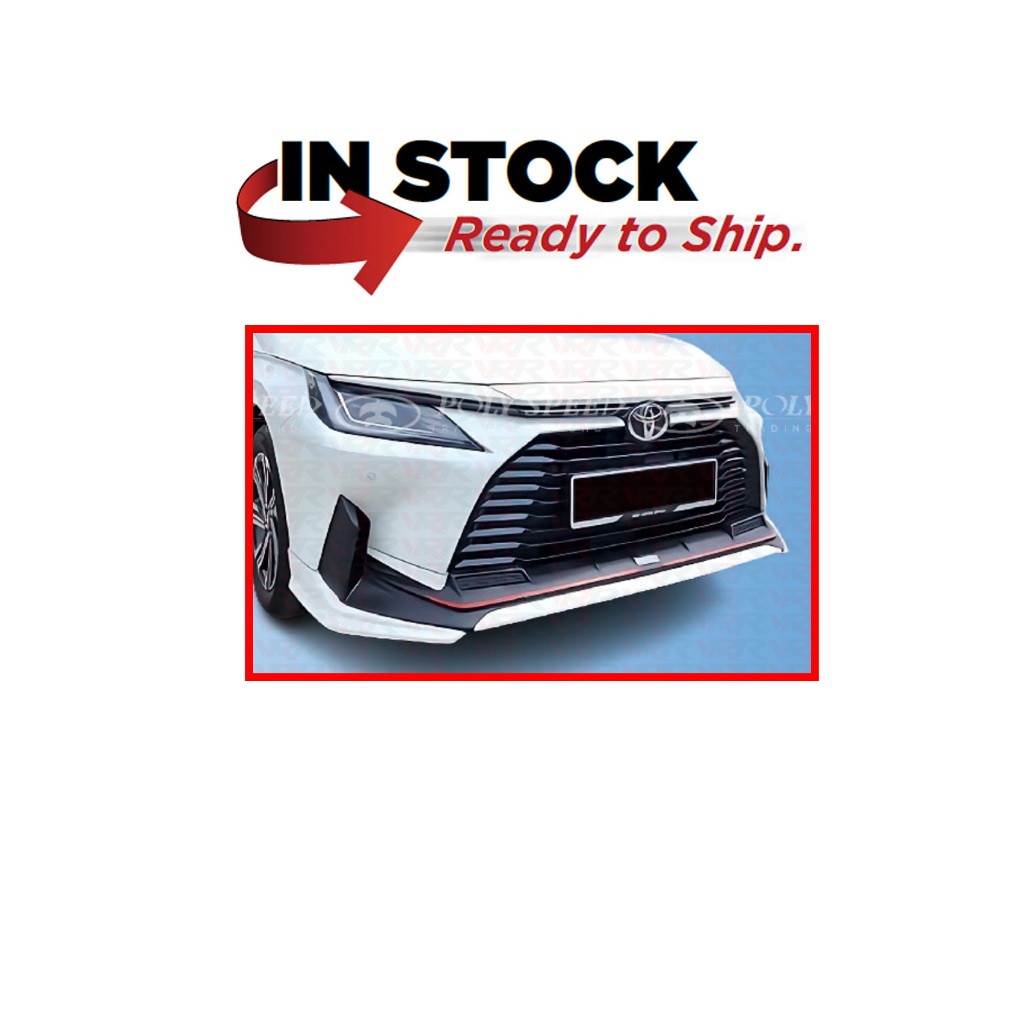 Toyota Vios (2023) Drive 68 Drive68 D68 Style Front Skirt Skirting ...