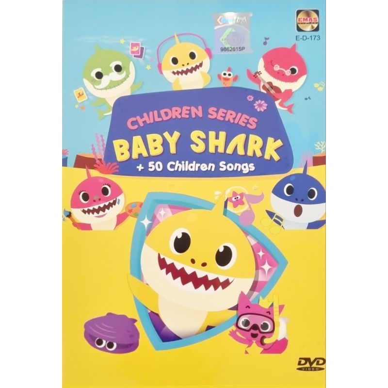 Education DVD Baby Shark+50 Children Songs (DVD) | Shopee Malaysia