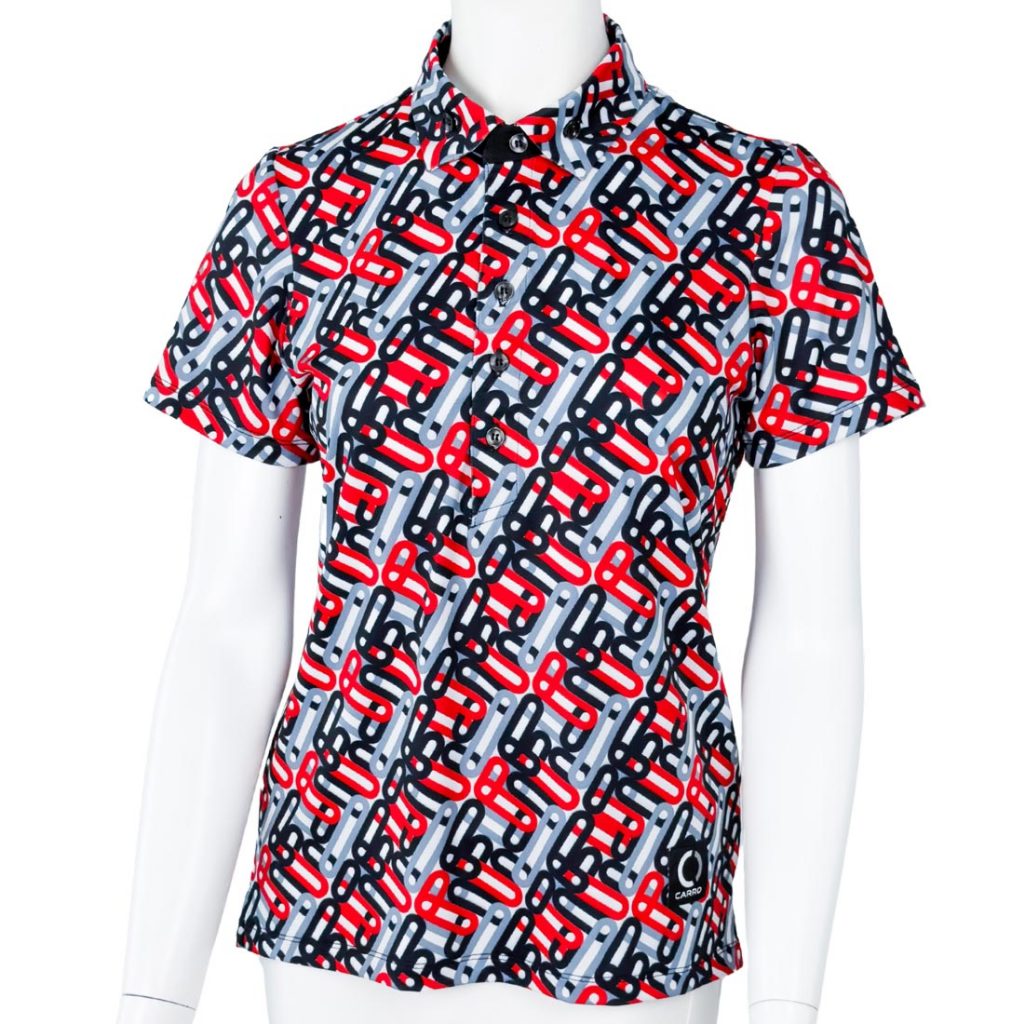CARRO Paper Clips Yin Women’s SS Polo (Stretch) | Shopee Malaysia