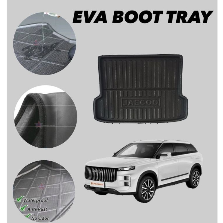 Car Boot Tray JAECOO J7 2024-present Luggage Cargo Trunk Tray EVA ...