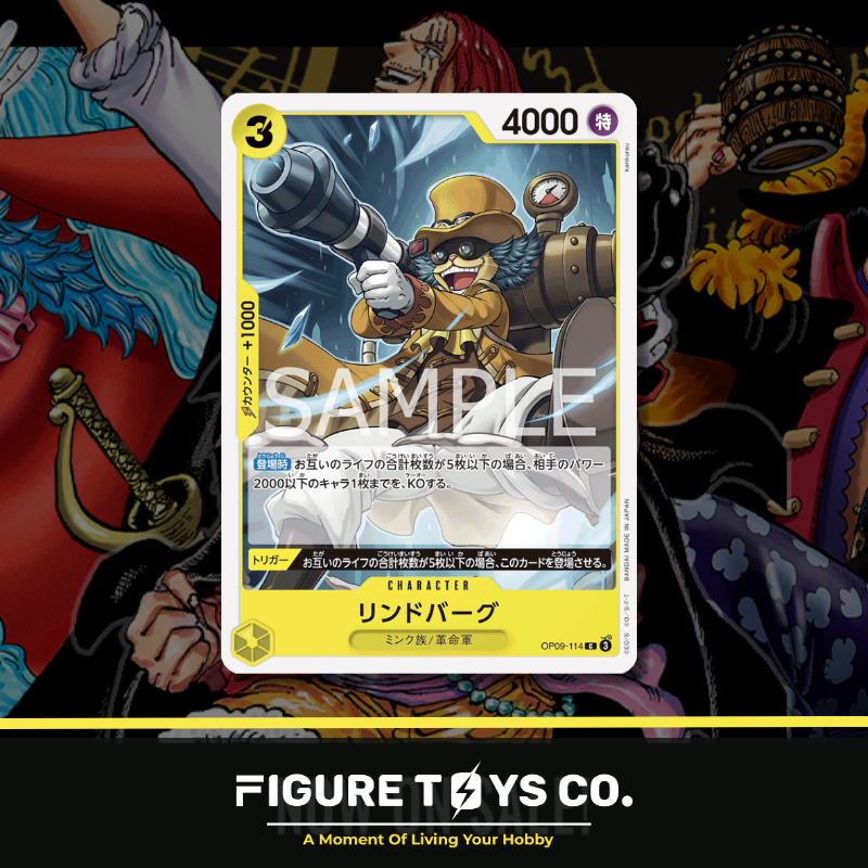 ONE PIECE CARD GAME OP09-114 C-Lindbergh | Shopee Malaysia