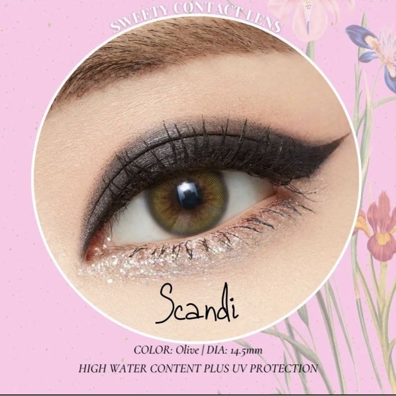 SCANDI OLIVE Power 0~1000 Contact Lens 14.2mm | Shopee Malaysia