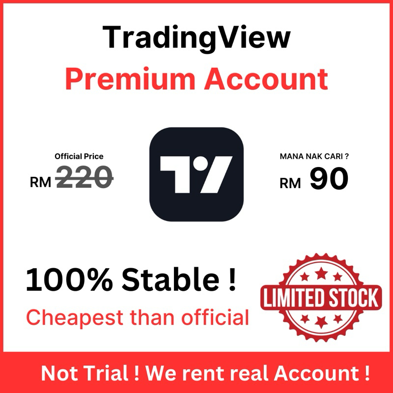 TradingView Premium Stable Account - NOT TRIAL | Shopee Malaysia