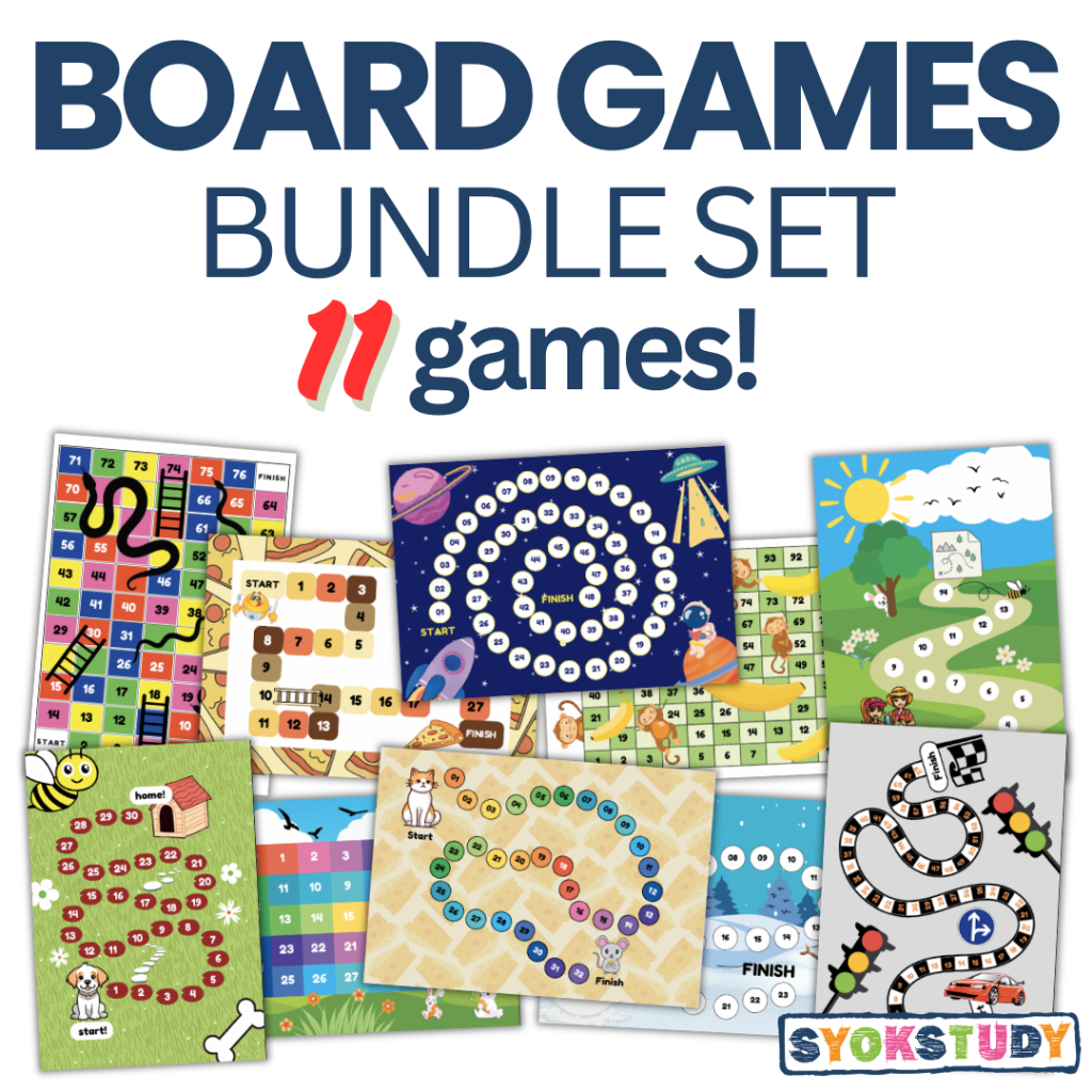 PDF | Board Game / Dice Game Bundle Set | Family & Children Fun Game ...