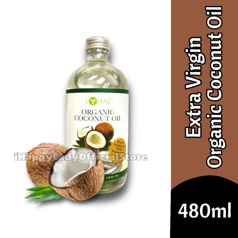 Lohas Extra Virgin Coconut Oil 480ml 特级初榨有机椰子油 @ Exp 07/2026 | Shopee Malaysia