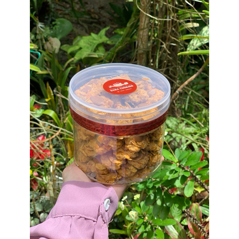 SARA COOKISS-BISCOFF CRUNCH COOKIES KUIH RAYA SEDAP RANGUP KUDAP KUDAPAN | Shopee Malaysia