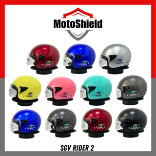 SGV Rider 2 Helmet Steng Half 100% Original SIRIM Approved JPJ Lulus ...