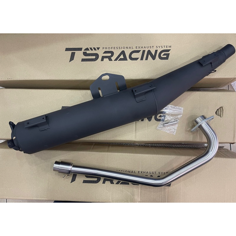 TS RACING EXHAUST MUFFLER EXZOS SUPER BACK PRESSURE 28MM 32MM 35MM LC ...