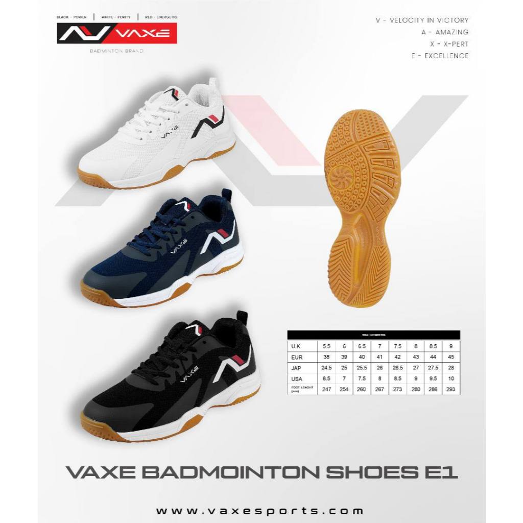 VAXE Badminton Shoes (100% Original) | Shopee Malaysia