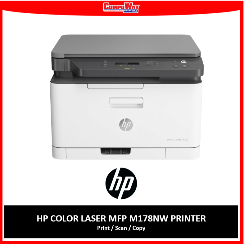 HP COLOR LASER MFP M178NW PRINTER | Shopee Malaysia