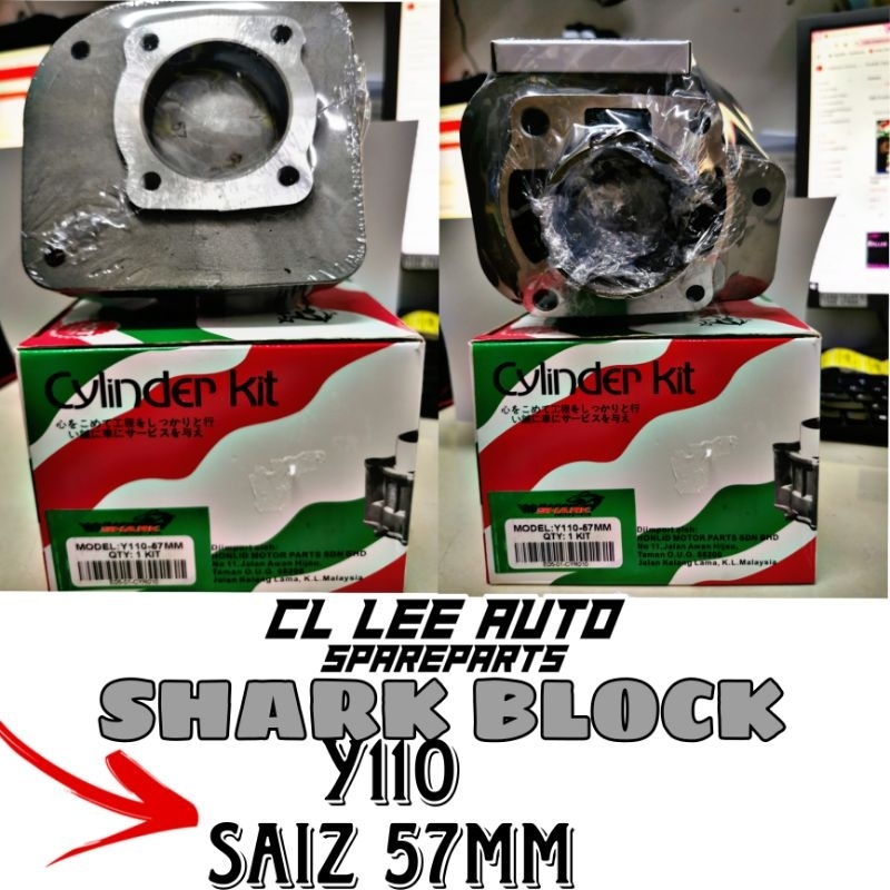 SHARK BLOCK RACING Y110 57MM | Shopee Malaysia