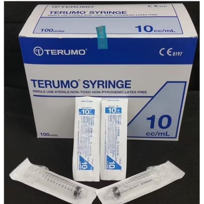 Terumo Syringe 1pcs 3/5/10/20 ml (luer lock tip/luer slip) | Shopee Malaysia
