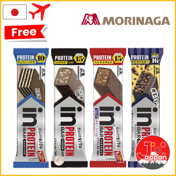 【In stock】MORINAGA,in Bar Protein bar/chocolate/BALANCED FOOD,nutritional support food,japan ...