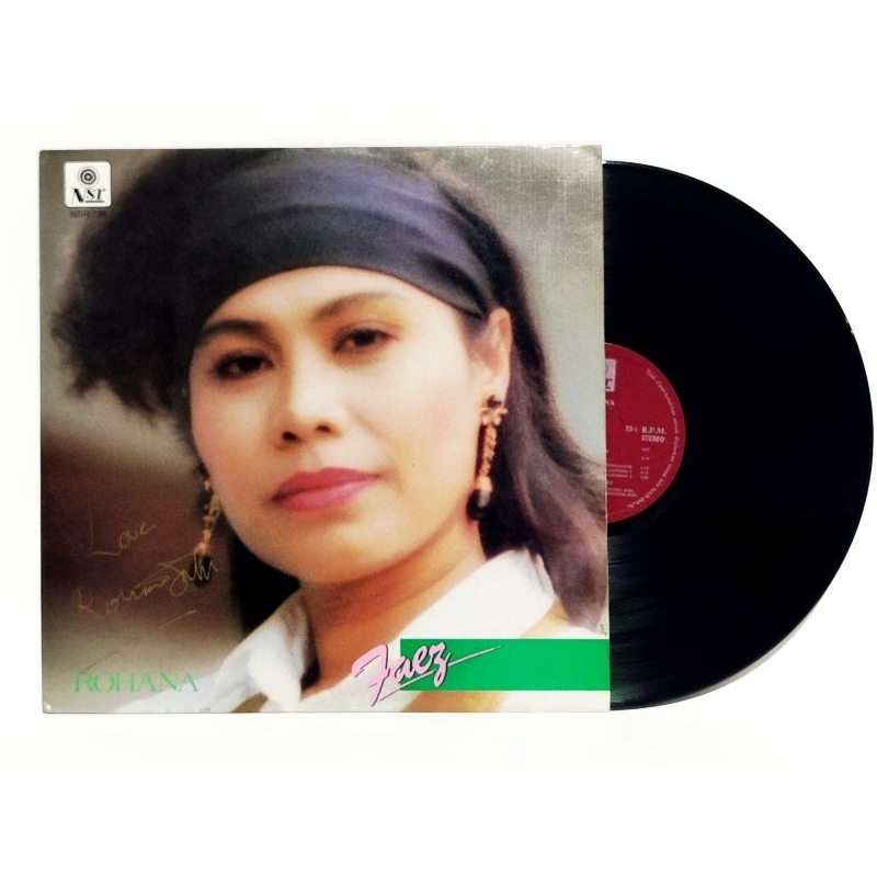 LP ROHANA JALIL FAEZ / PIRING HITAM VINYL RECORDS | Shopee Malaysia