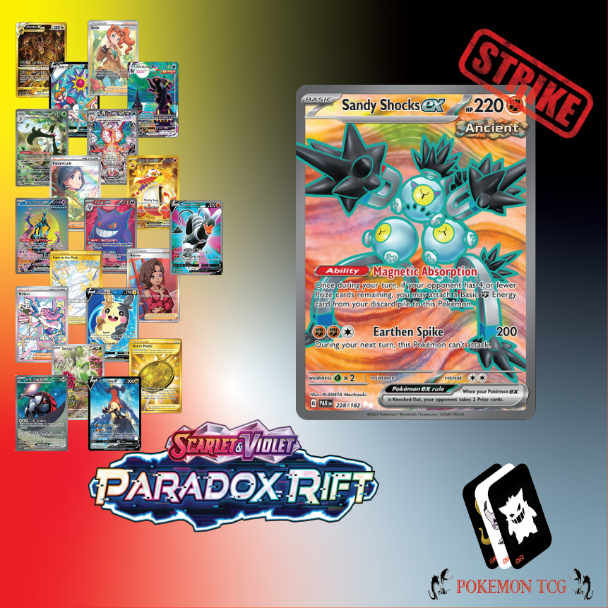 Sandy Shocks EX 228/182 Full Art Paradox Rift SV04 PTCG | Shopee Malaysia