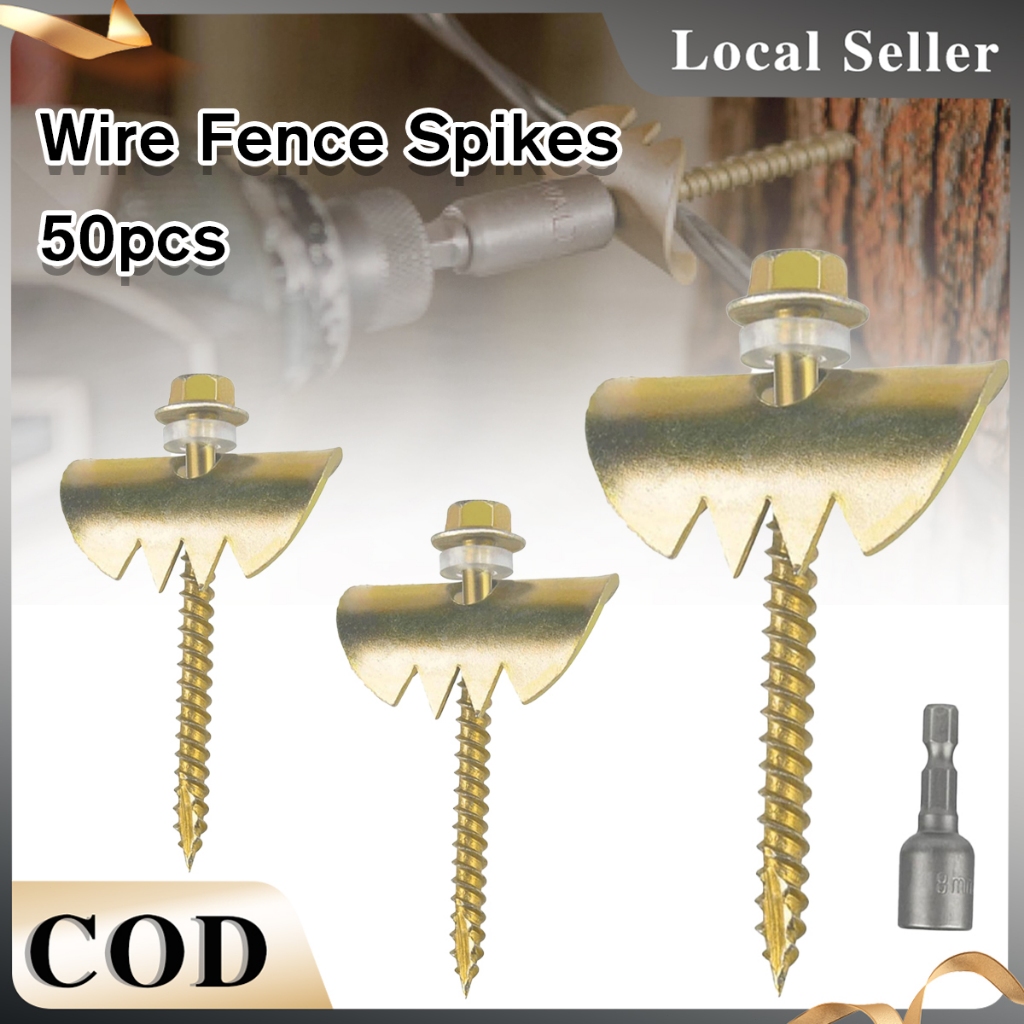 Reusable Metal Fence Staples Wire Mesh Fixing Nails For Steel Fencing ...