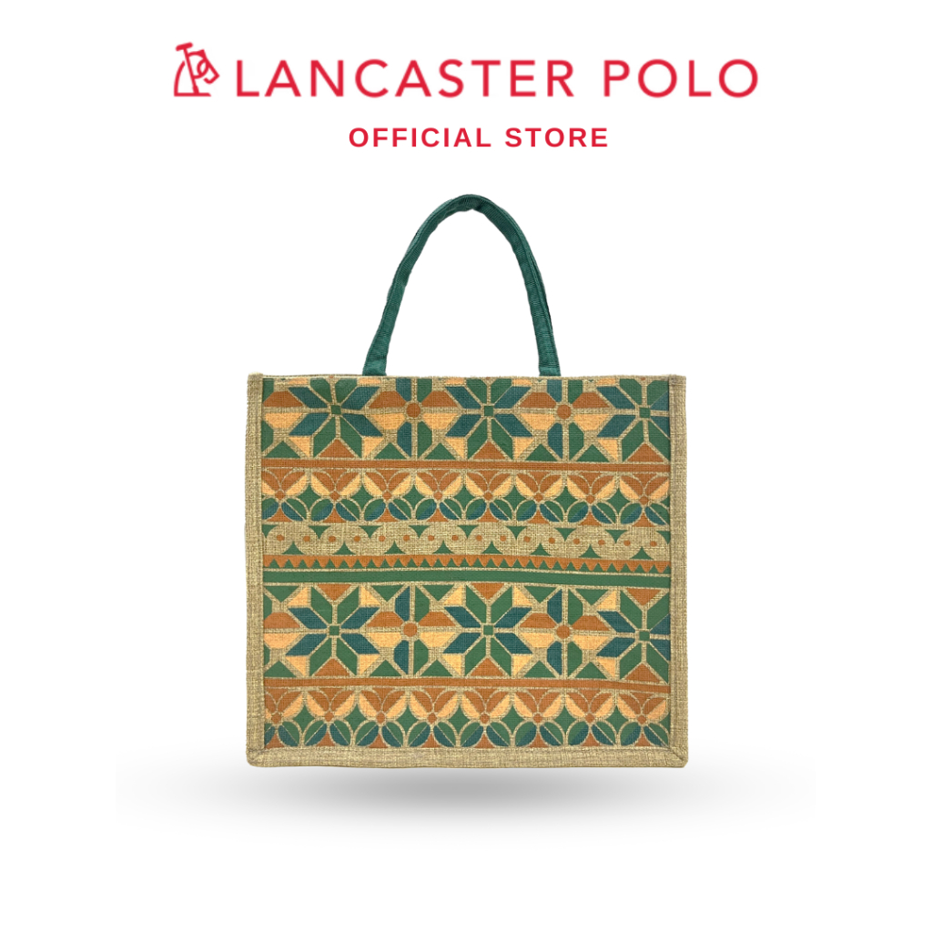[⭐Colourful Raya] Lancaster Raya Jute Bag | Shopee Malaysia