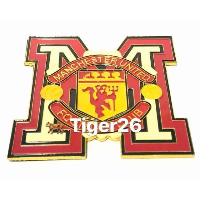 3D MANCHESTER UNITED FOOTBALL CLUB MU ABS CAR LOGO EMBLEM BADGE STICKER ...