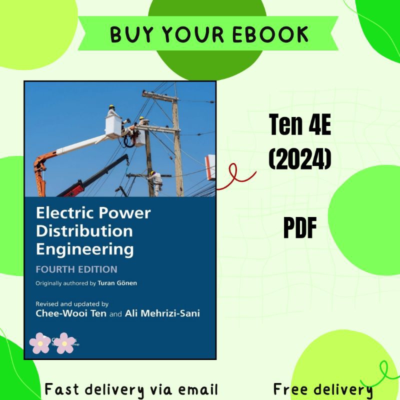 Electric Power Distribution Engineering - 4E (2024) | Shopee Malaysia
