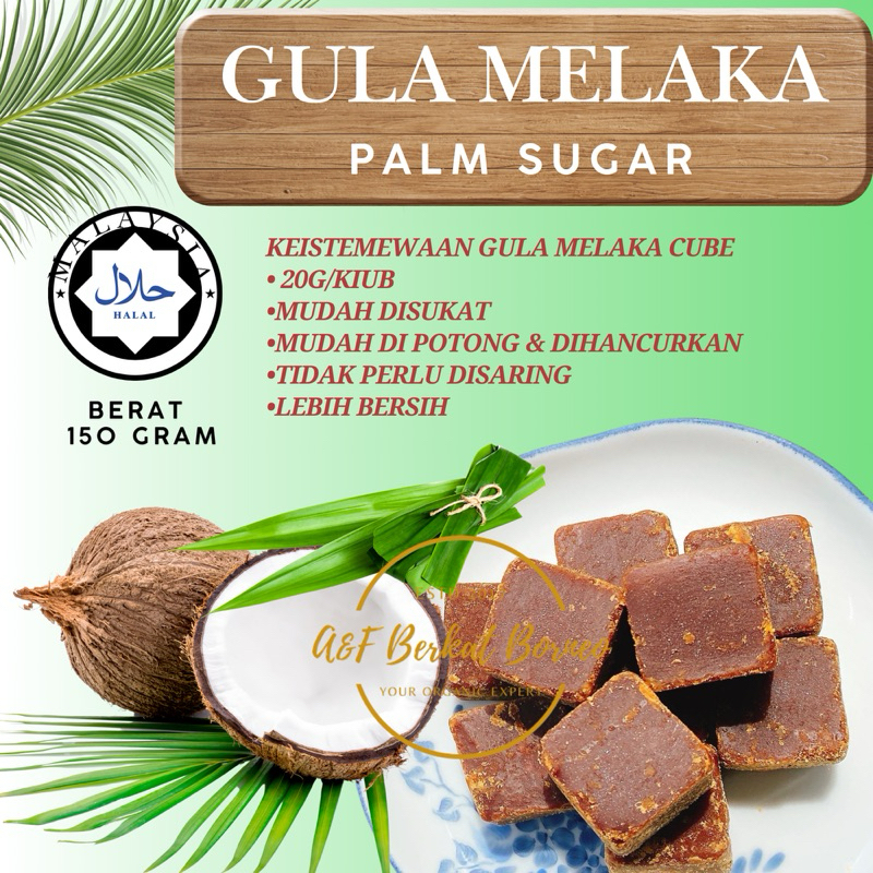 GULA MELAKA ASLI/ KIUB /GULA NISE/HALAL/💯 Muslim Product | Shopee Malaysia