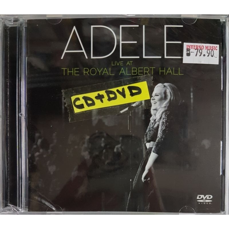 Adele - Live At The Royal Albert Hall (CD+DVD) | Shopee Malaysia