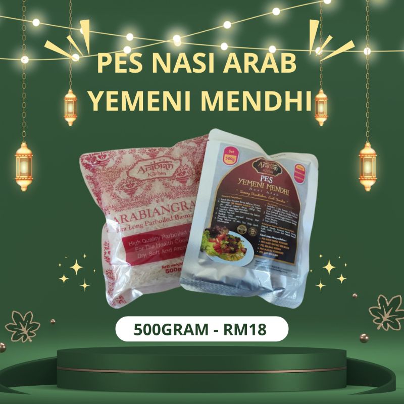 Pes Nasi Arab Yemeni Mendhi (6-8org makan) | Shopee Malaysia