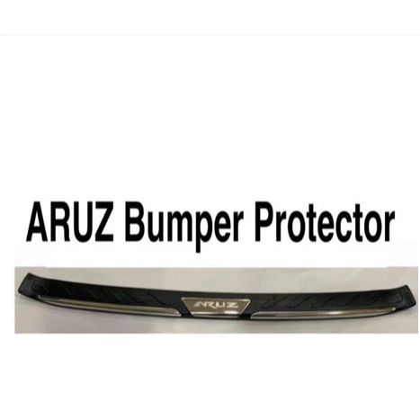 Perodua ARuz Rear Bumper Guard 3D with Chrome | Shopee Malaysia