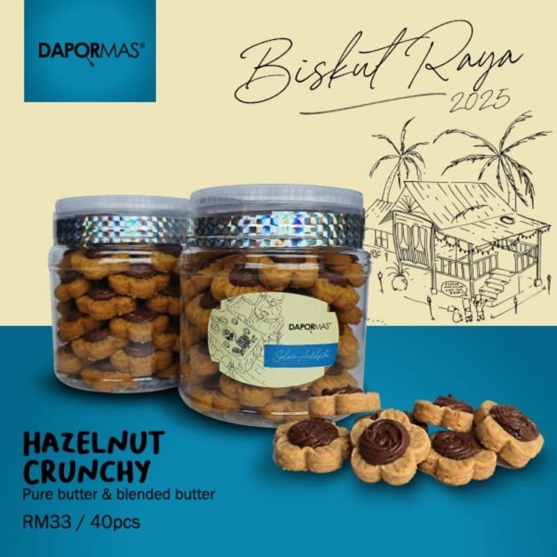 BISKUT RAYA 2025 - HAZELNUT CRUNCHY (previously known as our best ...