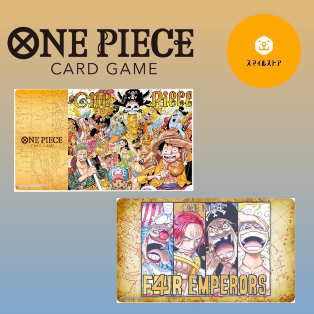 BANDAI ONE PIECE Card Game Official Play Mat Limited Edition vol.1 vol ...