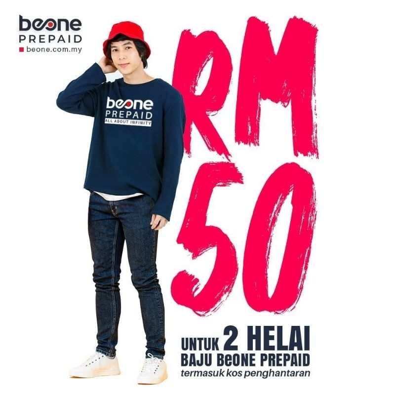 Baju beone PREPAID Limited Edition | Shopee Malaysia