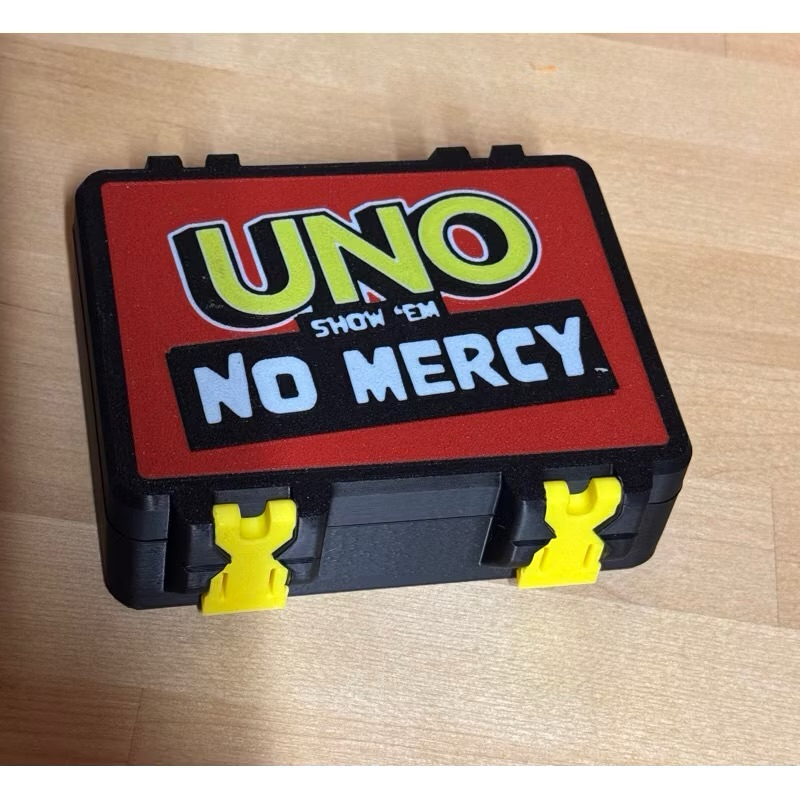 UNO Card Case Uno Card Box Card holder UNO Flip, UNO No Mercy Case ...