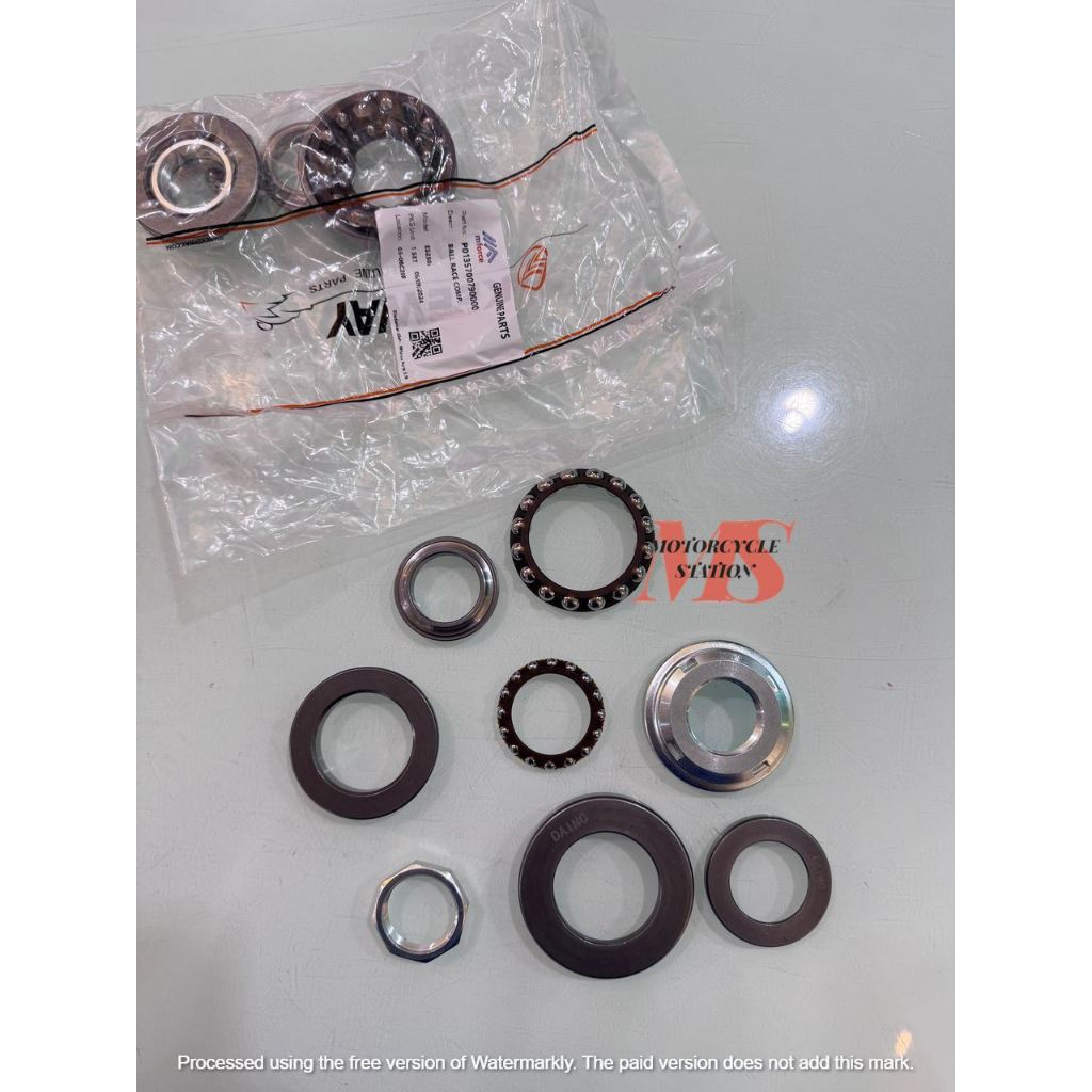 100% ORIGINAL WMOTO ES250i STEERING CONE STEERING BEARING (ES250i ...
