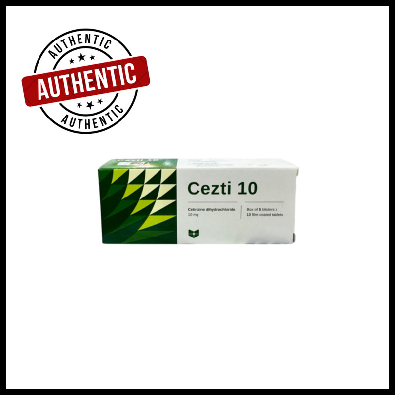 Cezti 10mg Box of 50 Tablets | Allergy & Runny Nose | Alahan & Selsema ...