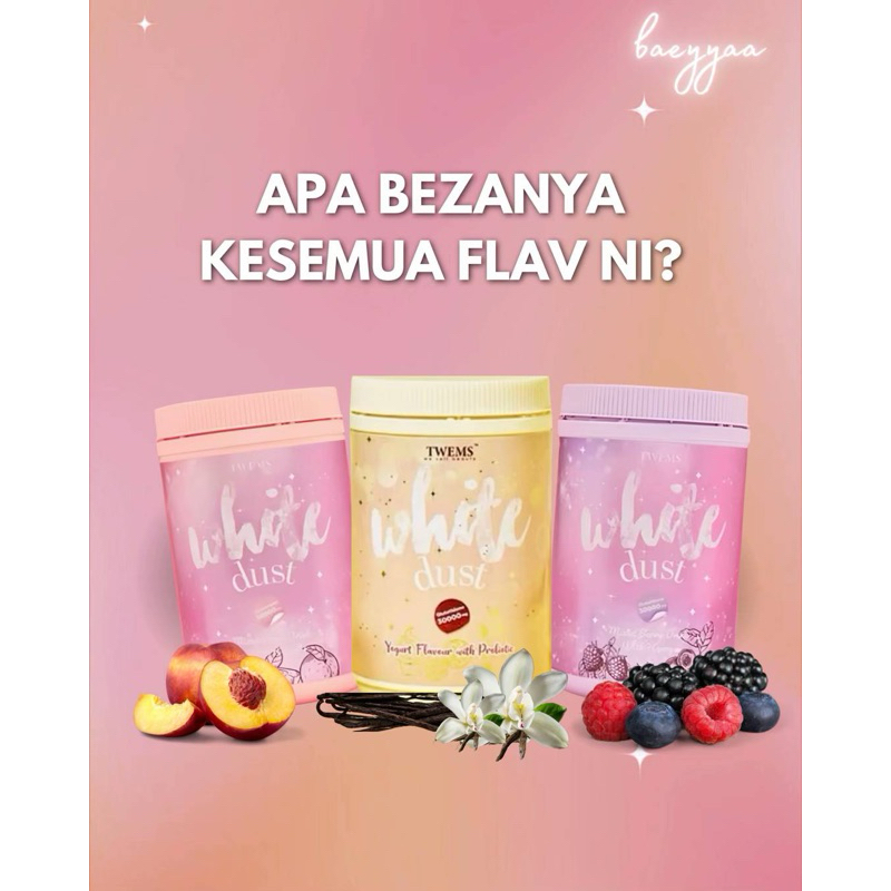 ( NEW PROBIOTIC ) WHITE DUST skin supplement glutathione | Shopee Malaysia