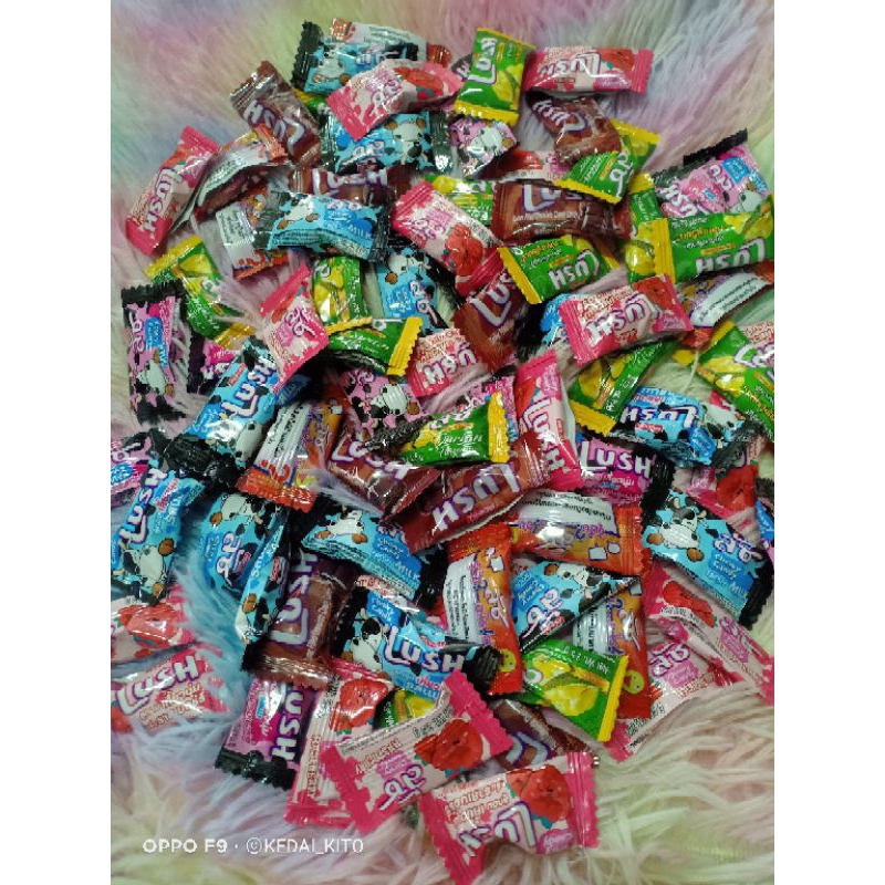 50pcs Mix Candy Lush Mix Candy Dynamite Mix Candy Love Original Thai ...