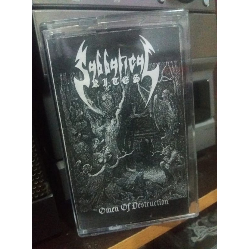 SABBATICAL RITES "Omen Of Destruction" 2002 cassette tape | Shopee Malaysia