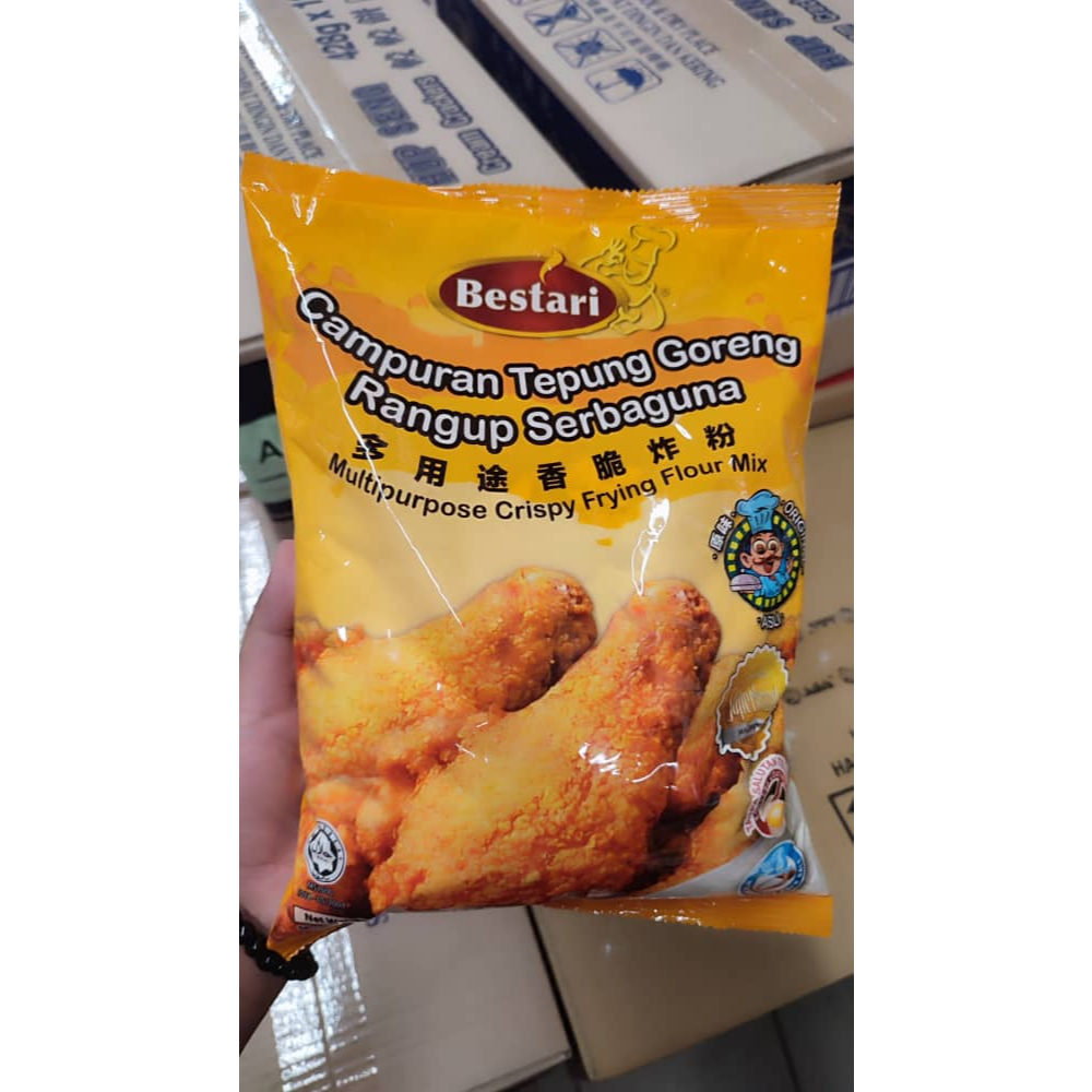 Bestari Original Campuran Tepung Goreng Rangup Serbaguna (1kg) | Shopee ...