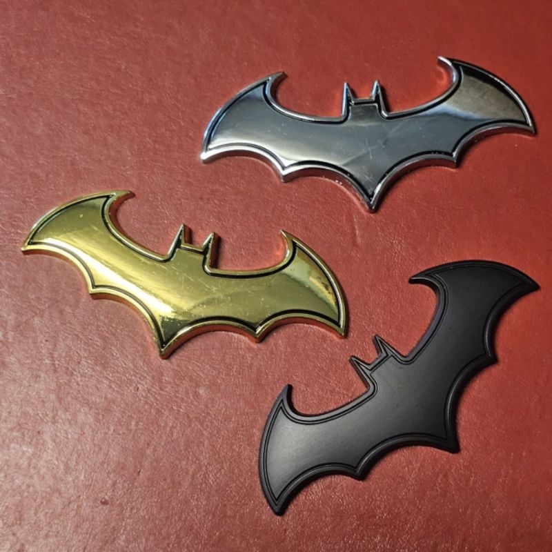 Alloy Metal Bat Emblem Logo Sticker | Shopee Malaysia